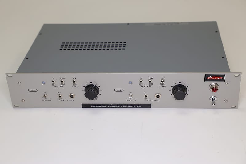 Mercury M72 Dual Microphone Preamp | Reverb
