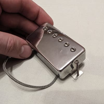 Gibson Tim Shaw PAF PAT Humbucker pickup 1985-1986 Chrome | Reverb