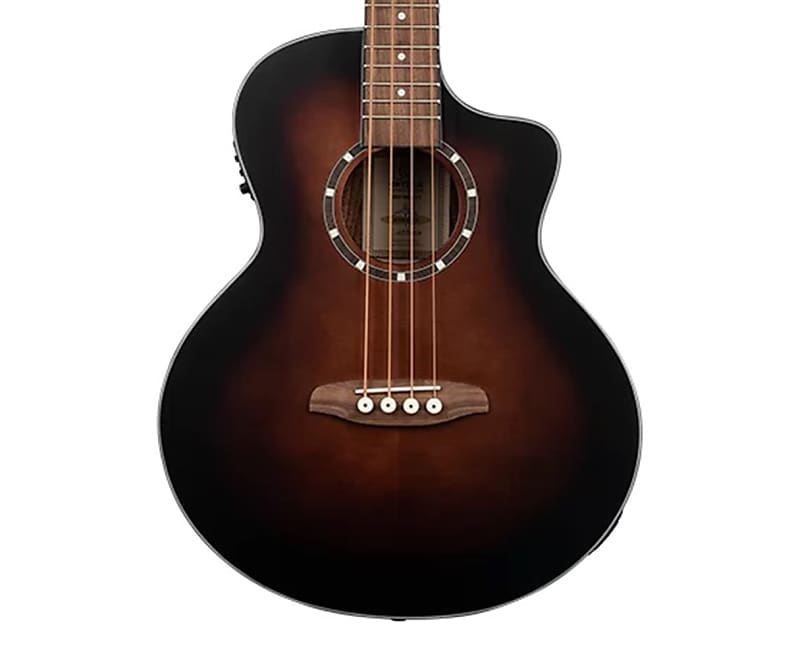 Ortega Guitars D7CE-BFT-4 Deep Series Med. Scale A/E Bass - | Reverb