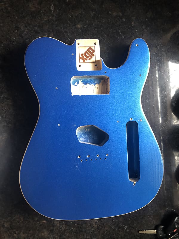 XGP Telecaster blue with binding body 2021 Gloss | Reverb