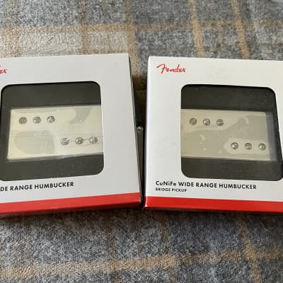 Fender CuNiFe Wide Range Humbucker Pickup Set | Reverb