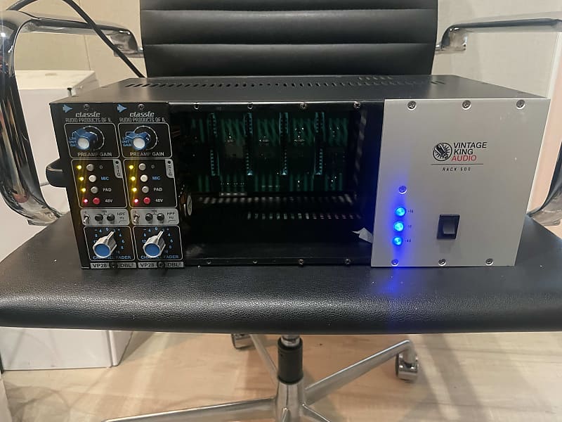 Vintage King Rack 500 Standard 6-Slot 500 Series Rack | Reverb