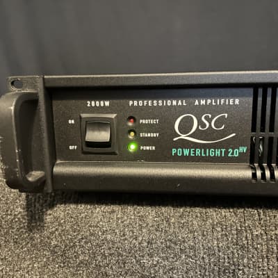 QSC Powerlight 2.0HV 2000W Professional Amplifier 2 Channel | Reverb