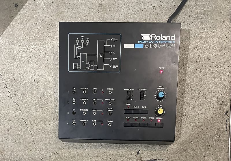 Roland Mpu 101 Black | Reverb