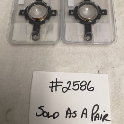 RCF N255-N Diaphragms Sold Together As A Pair NOS Never Used | Reverb