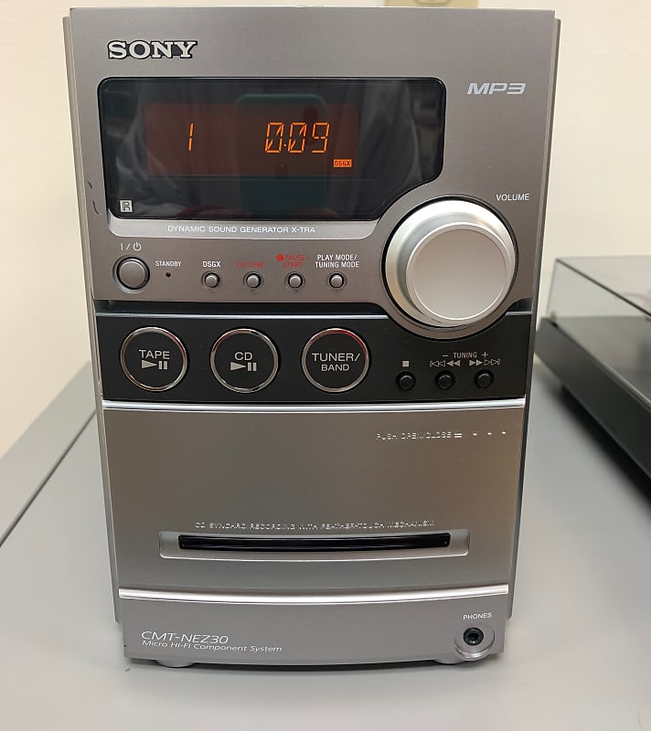 Sony CMT-NEZ30 Micro Hi-Fi Component System * remote | Reverb
