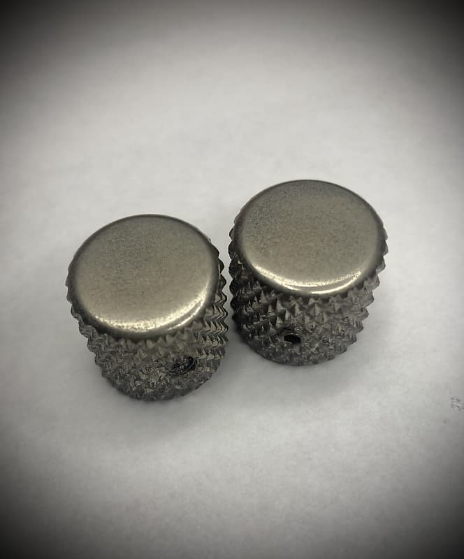 Aged / Relic 60’s Style Heavy Knurled Tele Knobs | Reverb