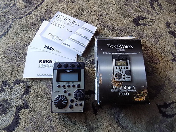 Korg Pandora PX4D with Box and Manual 2000s Black | Reverb