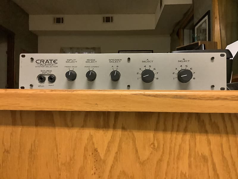 Crate Crate Audio System Selector 90’s Grey, Silver | Reverb