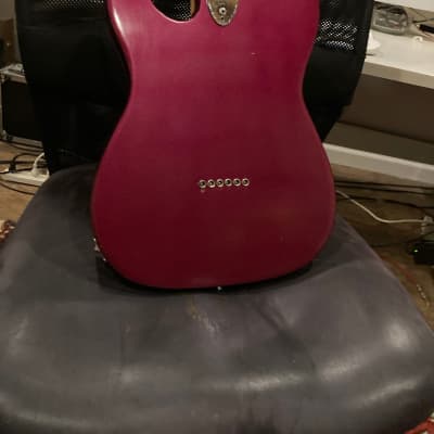 Fender Telecaster Thinline 1973 - Purple | Reverb