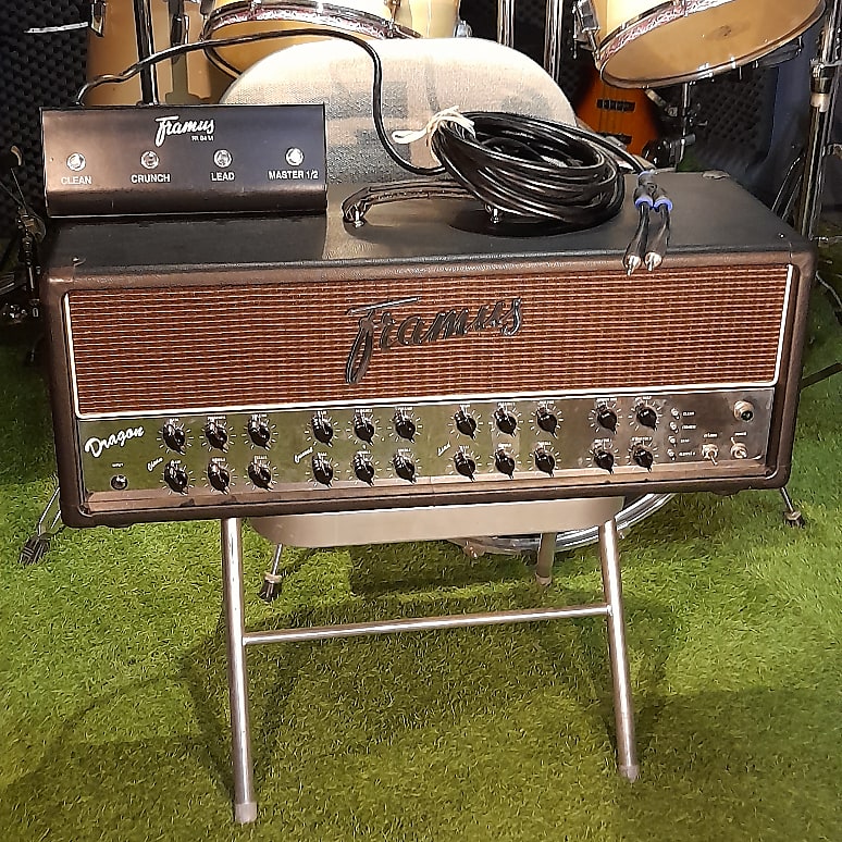Framus Dragon 3 Channel 100w 1995 Noir | Reverb