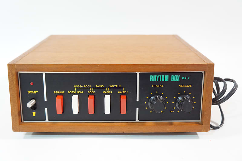 Rhythm Box MK-2 Vintage Analog Drum Machine RARE Worldwide | Reverb