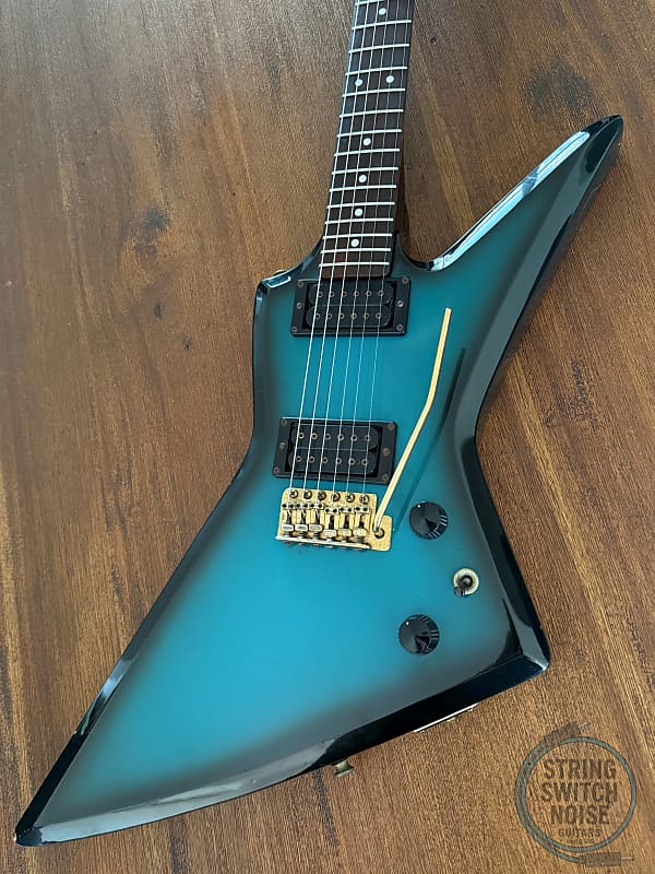 Aria Pro II, Explorer Guitar, ZZ Deluxe, Blue Black | Reverb Canada