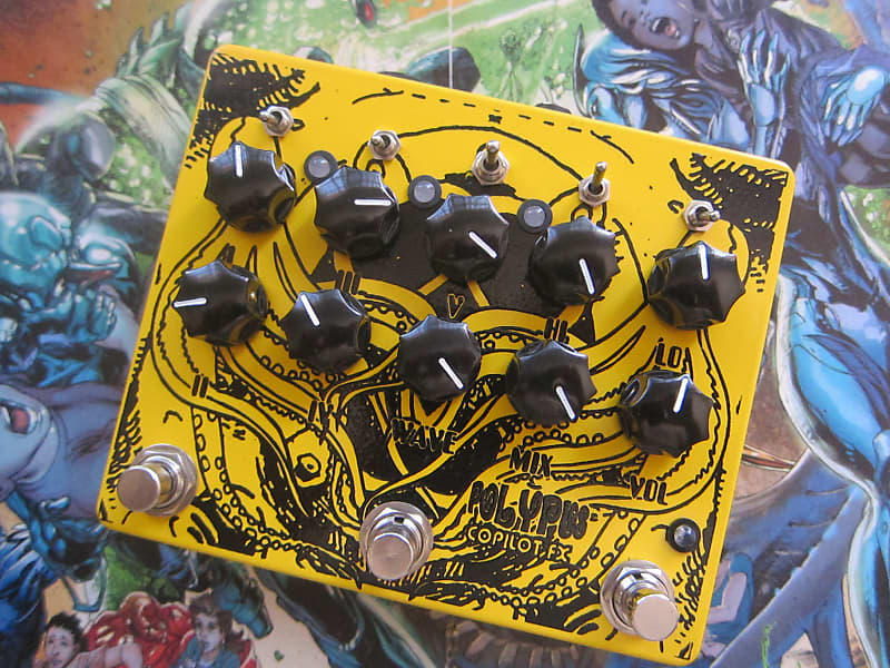 Copilot FX Polypus Supreme tap tempo tremolo with sequencer | Reverb