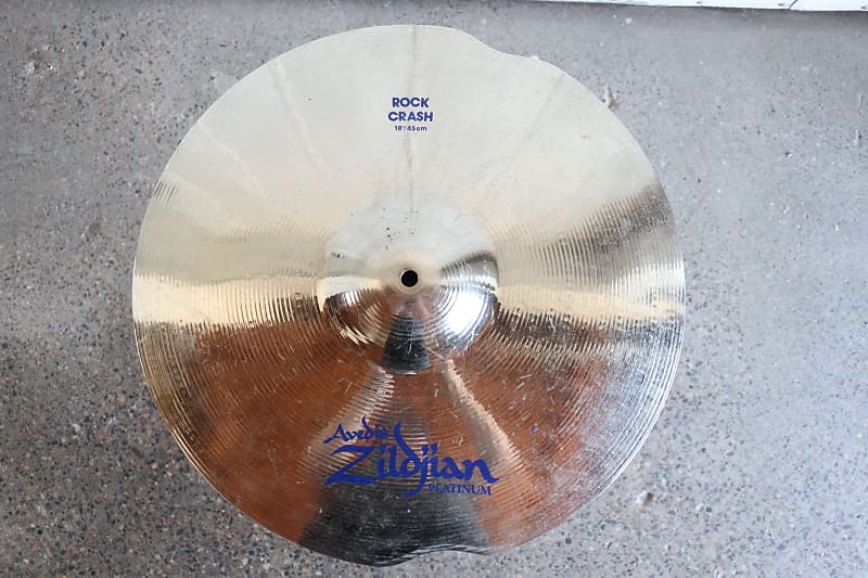Zildjian 18" A. Avedis Platinum Rock Crash Cymbal | Reverb