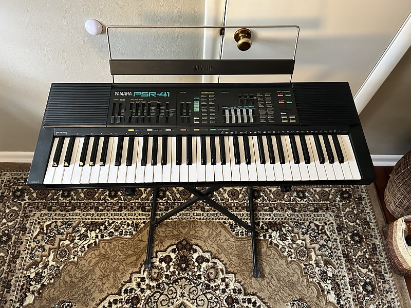 Yamaha PSR-41 1980s - Black | Reverb