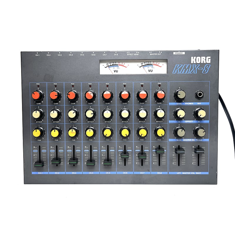 Korg KMX-8 Vintage Line Mixer 8channel Rare | Reverb