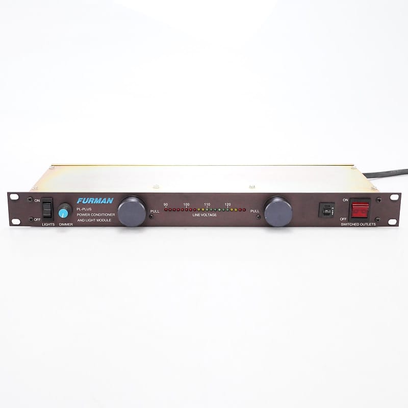 Furman PL-Plus 8-Outlet Power Conditioner & Light Module w/ | Reverb