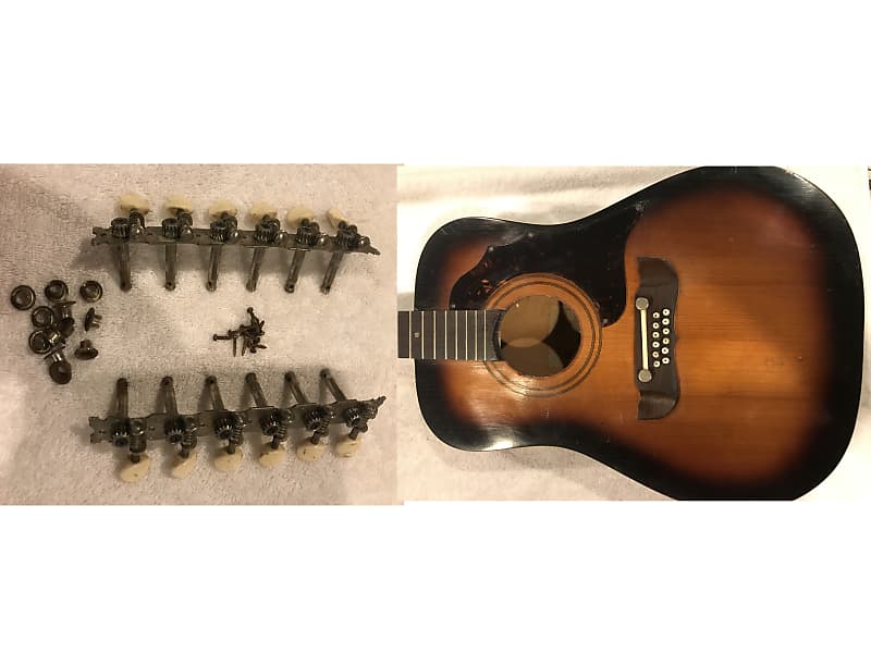 Framus 12 String 1960's Texan 5/296 Sunburst Acoustic Guitar | Reverb