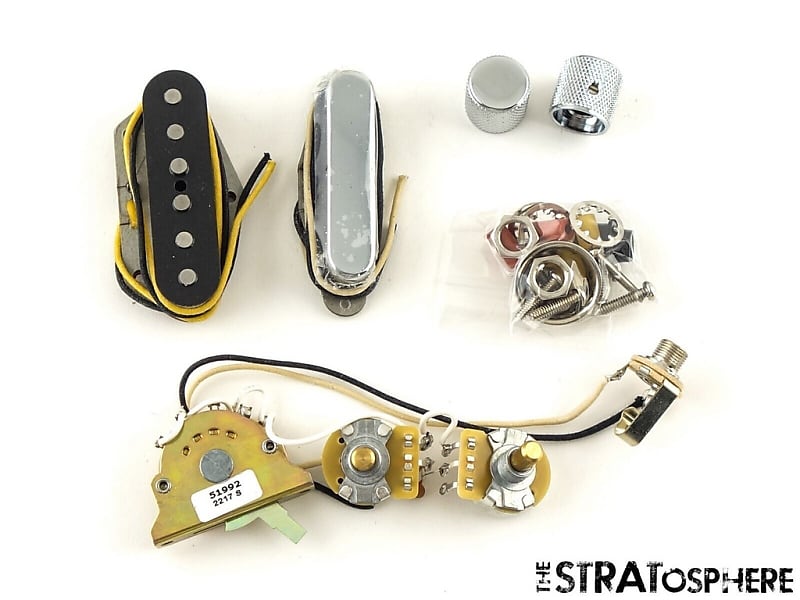 Fender American 60s Original Tele Thinline PICKUPS POTS | Reverb