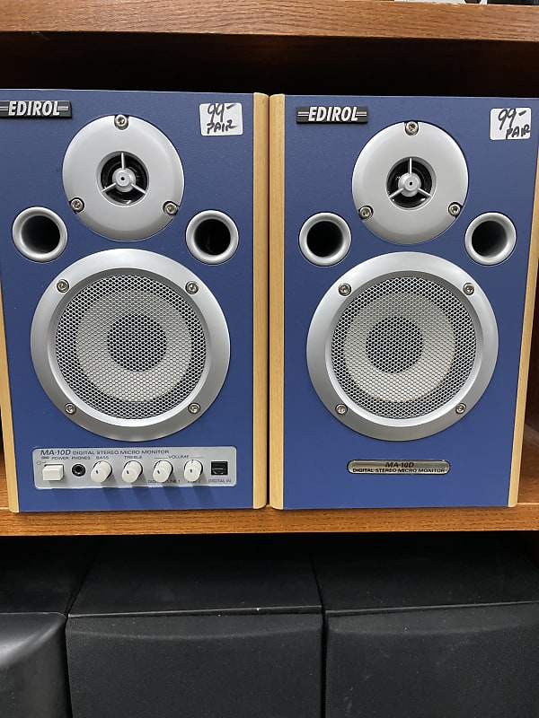 Edirol MA-10D digital studio monitors | Reverb