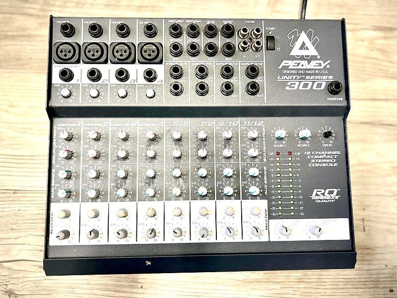 Peavey Unity 300 Mixer - Expertly Made in Meridian, MS | Reverb