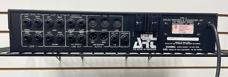 ART SGX 2000 Express Rack Multi-Effects Processor Tube Preamp | Reverb