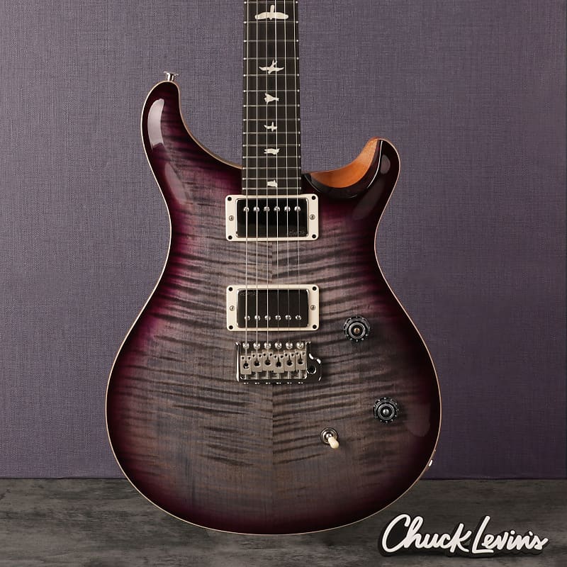 PRS CE24 Electric Guitar with Ebony Fingerboard - Grey Black | Reverb