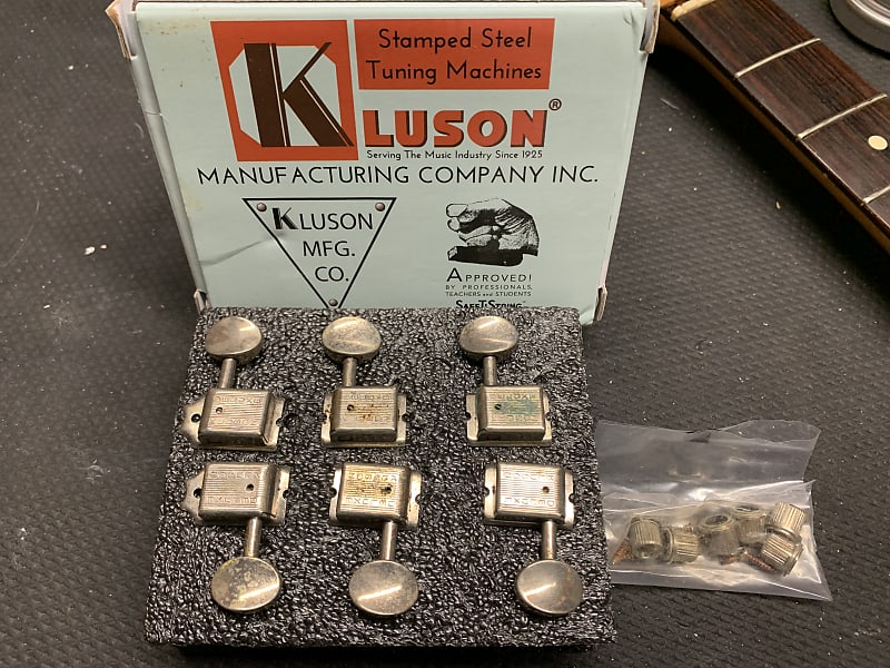 Kluson Relic Aged Double Line Tuners | Reverb