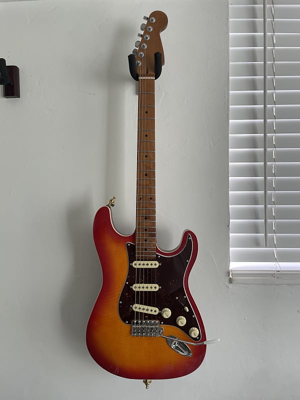 Strat Partscaster-Maple neck-57’62’ single coils | Reverb