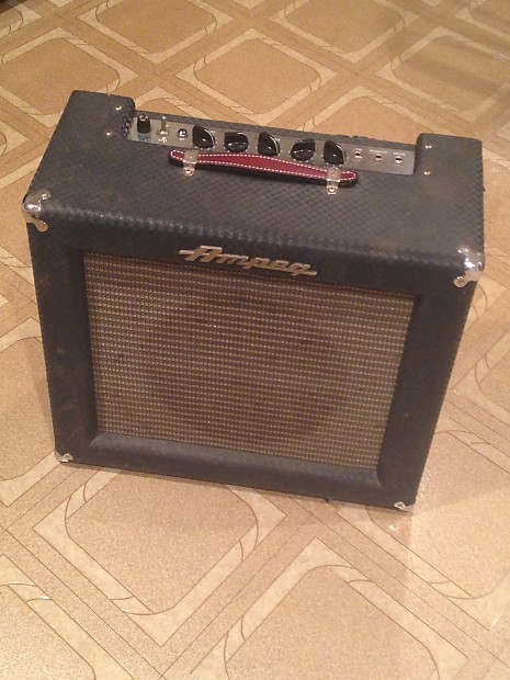 1963 Ampeg Reverberocket R-12RA Guitar Combo Amp Blue Diamond | Reverb
