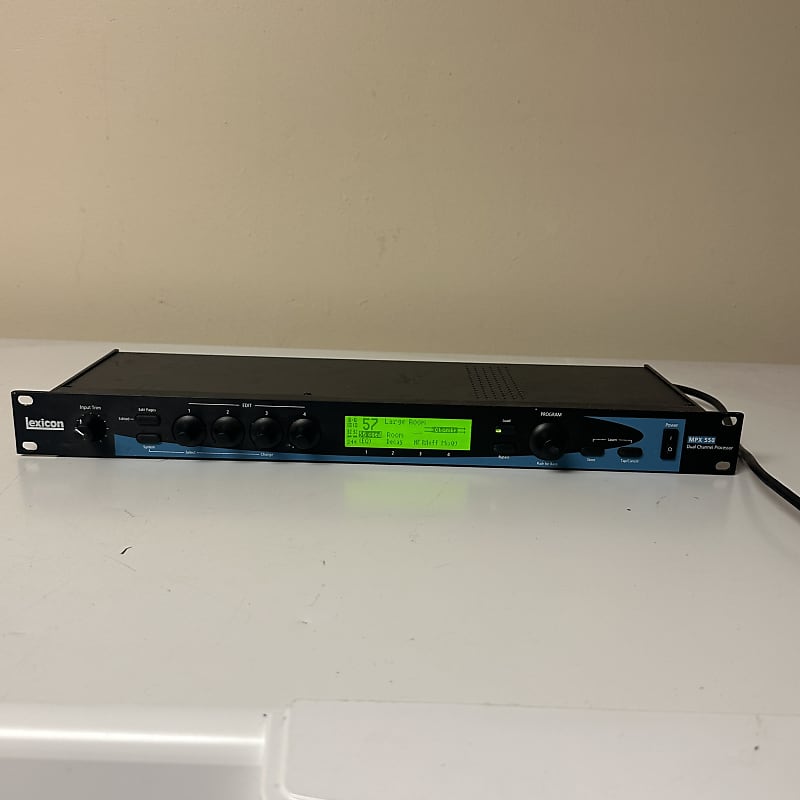Lexicon MPX 550 Dual Channel Processor 2000s - Black | Reverb