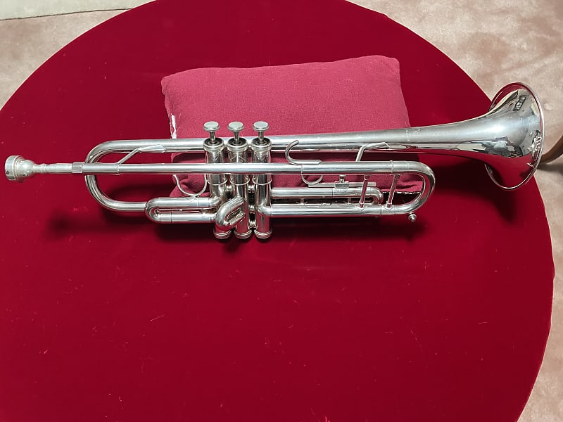 Getzen Eterna Trumpet - Silver | Reverb