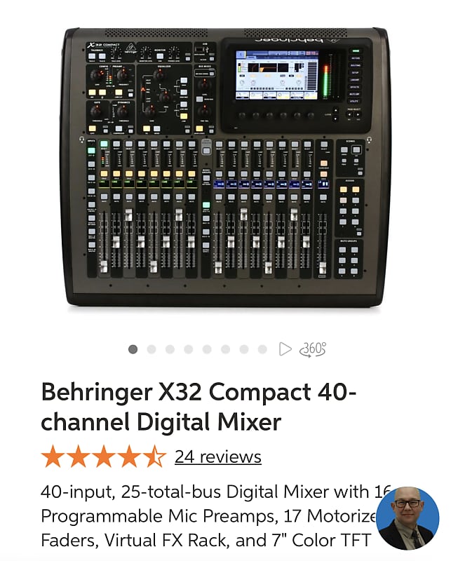Behringer X32 Compact (NIB) | Reverb