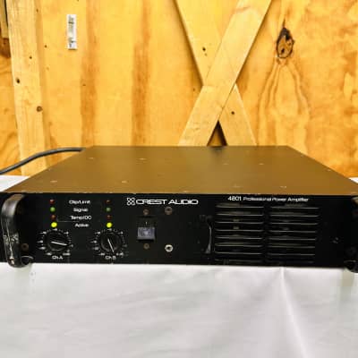 Crest Audio 4801 Professional Audio Power Amplifier | Reverb