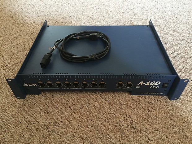 Aviom A-16D PRO 8-Channel A-Net A 16 ii PRO power | Reverb UK
