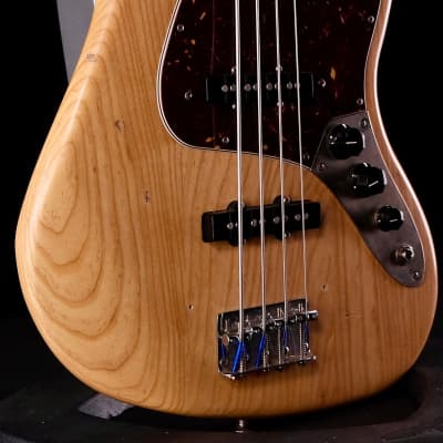 Partscaster Frankenstein Jazz Bass - Natural | Reverb