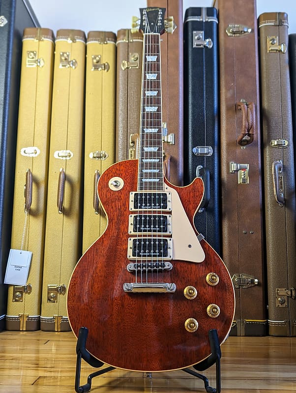 Gibson Limited Les Paul Standard 3 Humbucker 2002 Mahogany | Reverb