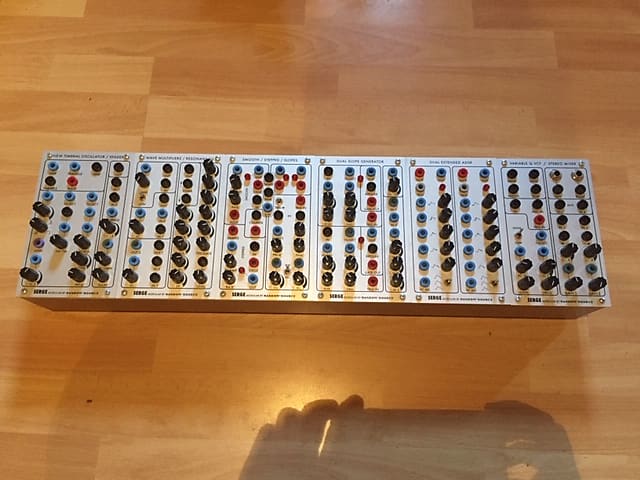 Random Source Serge modular 4x4 | Reverb