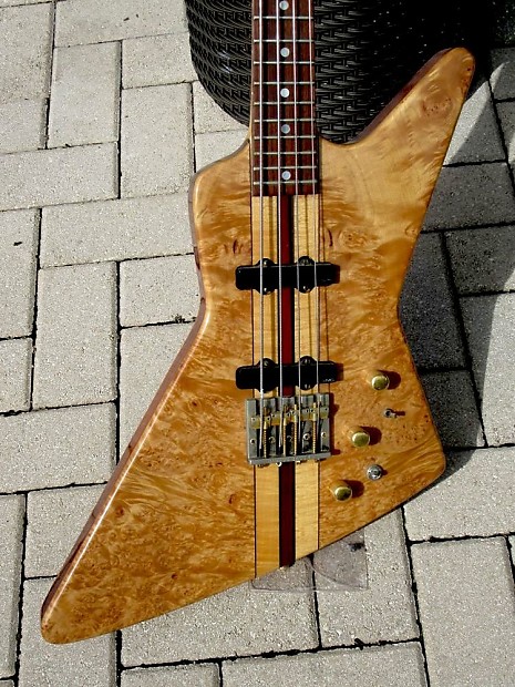 Moonstone Exploder Bass 1982 Maple | Reverb