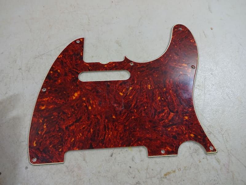 Fender Telecaster Tortoise Pickguard has a vintage look | Reverb