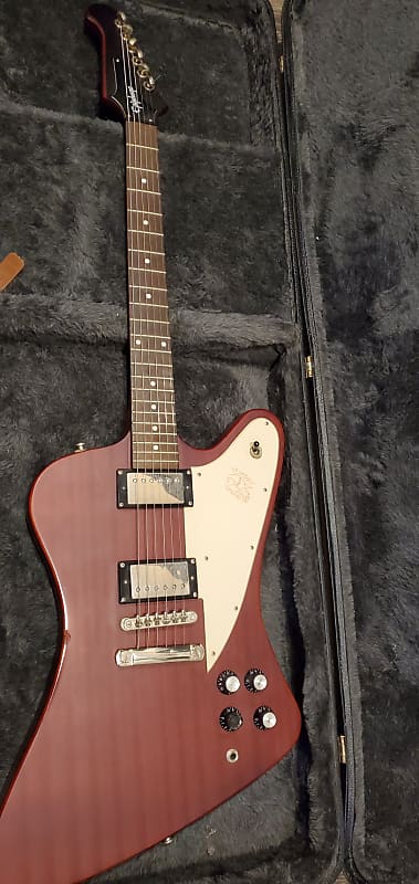 Epiphone Firebird (W/ STEINBERGER TUNERS AND FREE HARD CASE) | Reverb