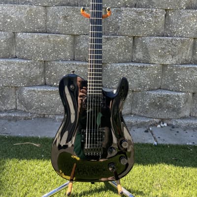 Jericho Fusion 6 Baritone Gloss Black | Reverb