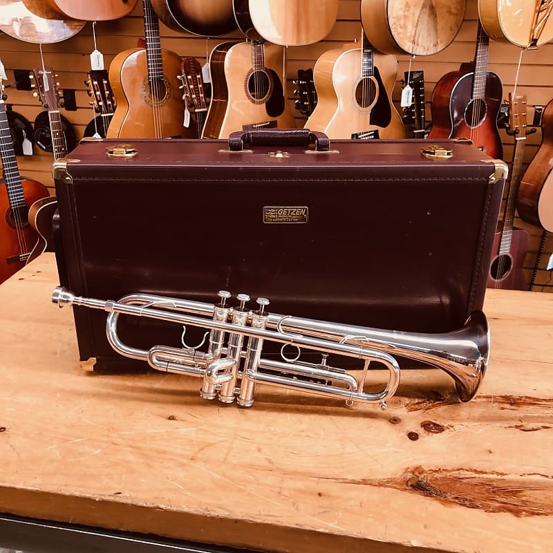 Getzen Eterna 700 Bb Trumpet w/ Case - Made in USA | Reverb