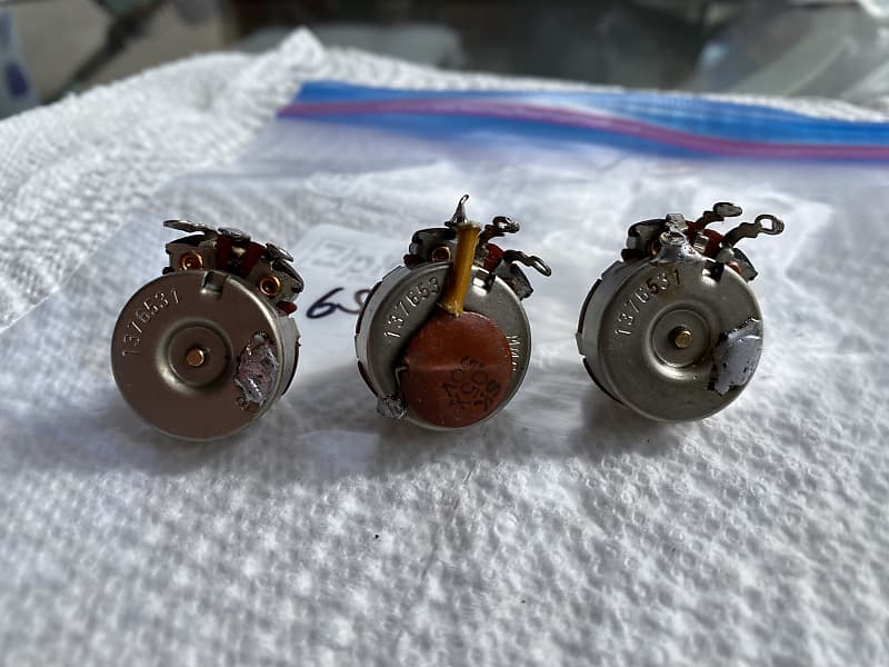 CTS pot 1965 for Fender Stratocaster | Reverb