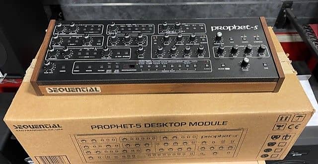 Sequential Circuits Prophet 5 Desktop Module Synthesizer (Las | Reverb