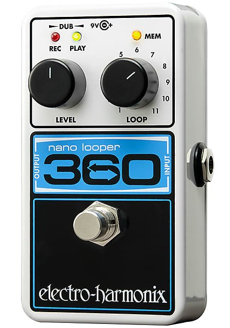 Electro-Harmonix 360 Nano Looper Guitar Effects Pedal 2022 - | Reverb