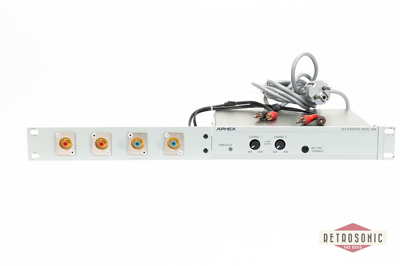 Aphex 10/4 Interface Model 124A + half-rack Full Connector | Reverb
