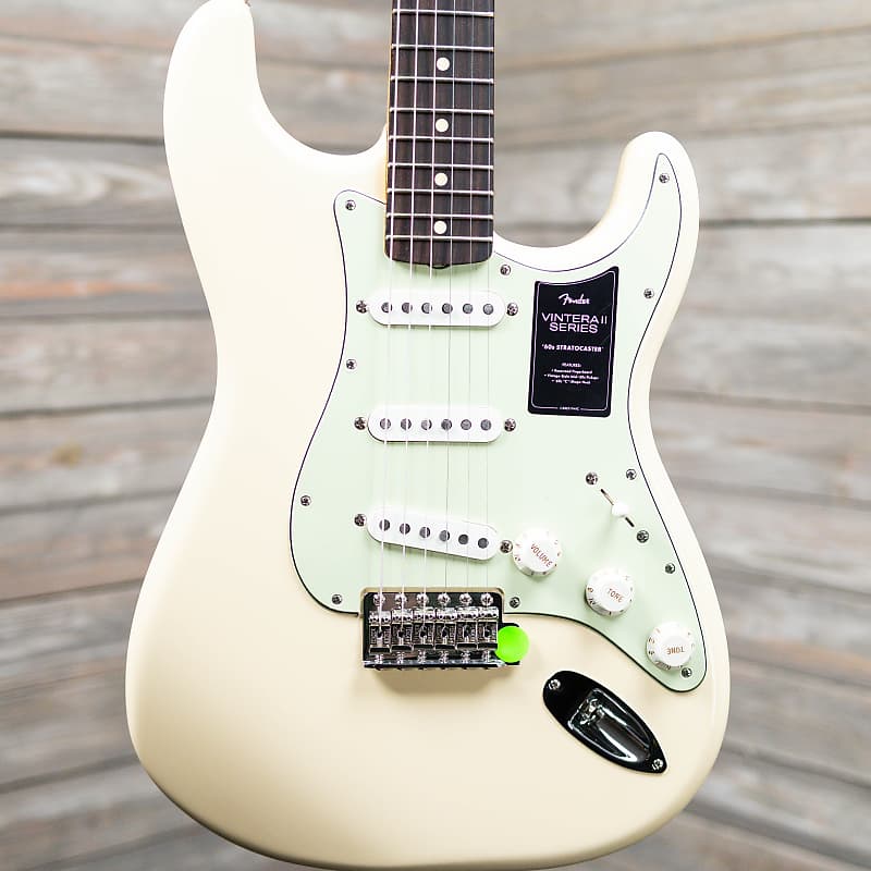 Fender Vintera Series II 60s Stratocaster - Olympic White | Reverb