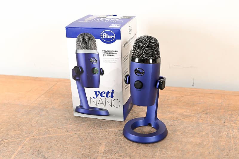 Blue Yeti Nano Dual-Pattern USB Microphone CG01C13 | Reverb